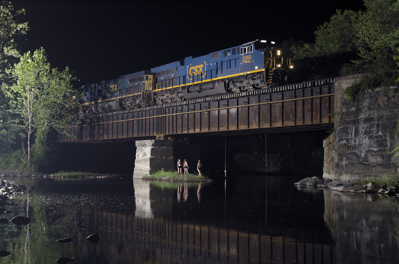 Summer | Trains at Night